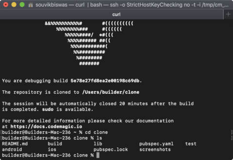 How to use remote access to Codemagic virtual MacOS build machine | Codemagic Blog