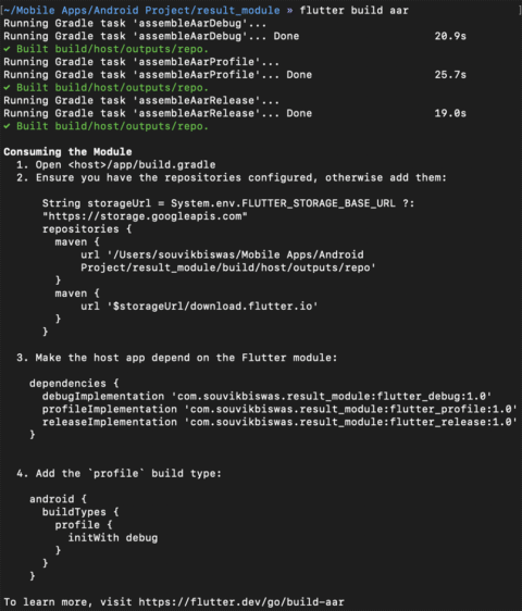 Flutter module + Native Android (AAR) and iOS (Podfile) | Codemagic Blog