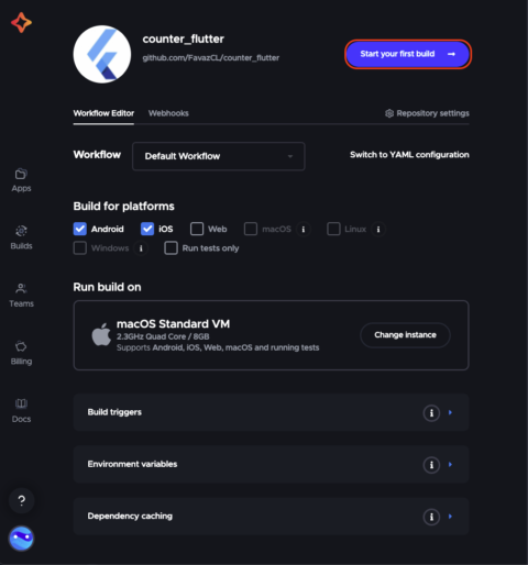 Integración y entregas continuas en Flutter con Codemagic CI/CD ...