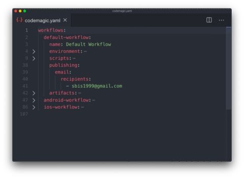 Introducing Codemagic YAML | Codemagic Blog